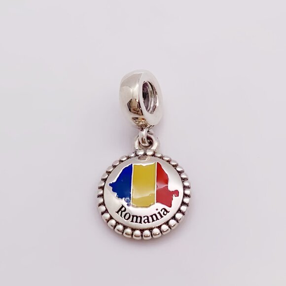 Pandora | Jewelry | Pandora Romania Map Exclusive Charm Pendant | Poshmark